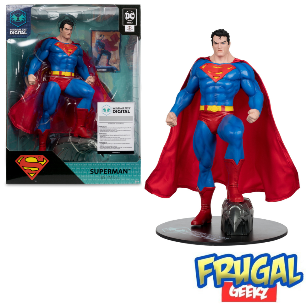 McFarlane: Superman 1:6 Scale Statue with McFarlane Toys Digital ...