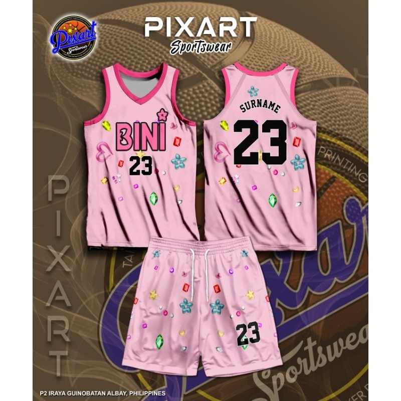 PA33 BINI Inspired Customized Full Sublimation Jersey | Shopee Philippines
