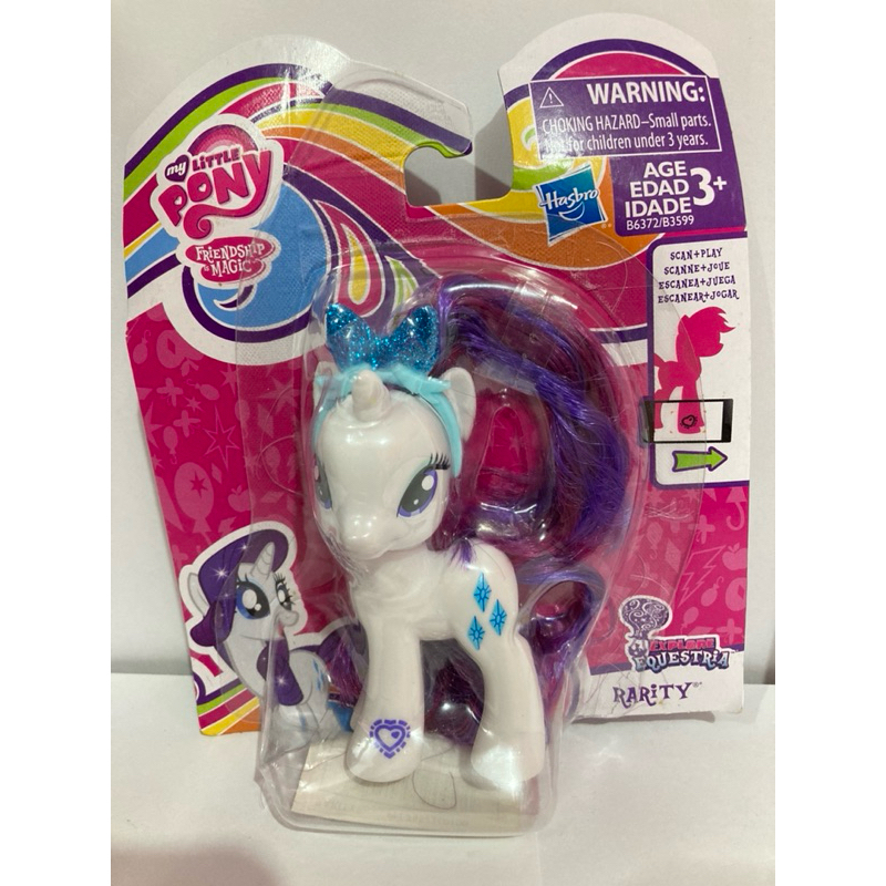 My Little Pony Friendship Is Magic Rarity Figure | Shopee Philippines