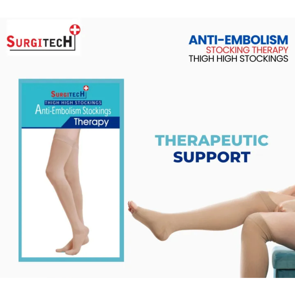 SURGITECH Anti-Embolism Stockings Therapy/ Compression Stockings ...