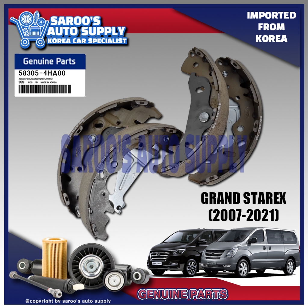 Parking Brake Shoe Set For Hyundai Grand Starex , 2007-2018 Disc Type ...