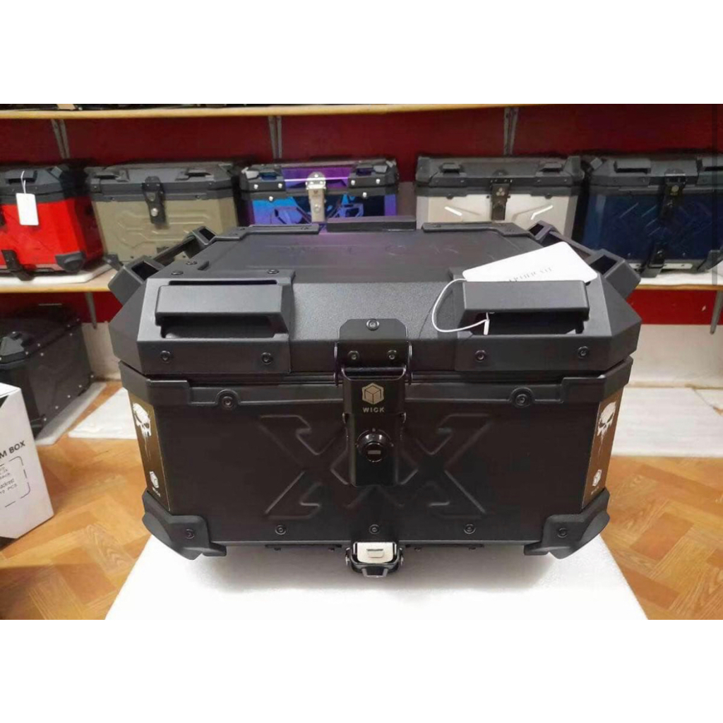 NIWRA NEW RAPTOR EDITION 65LITERS ALLOY TOP BOX | Shopee Philippines