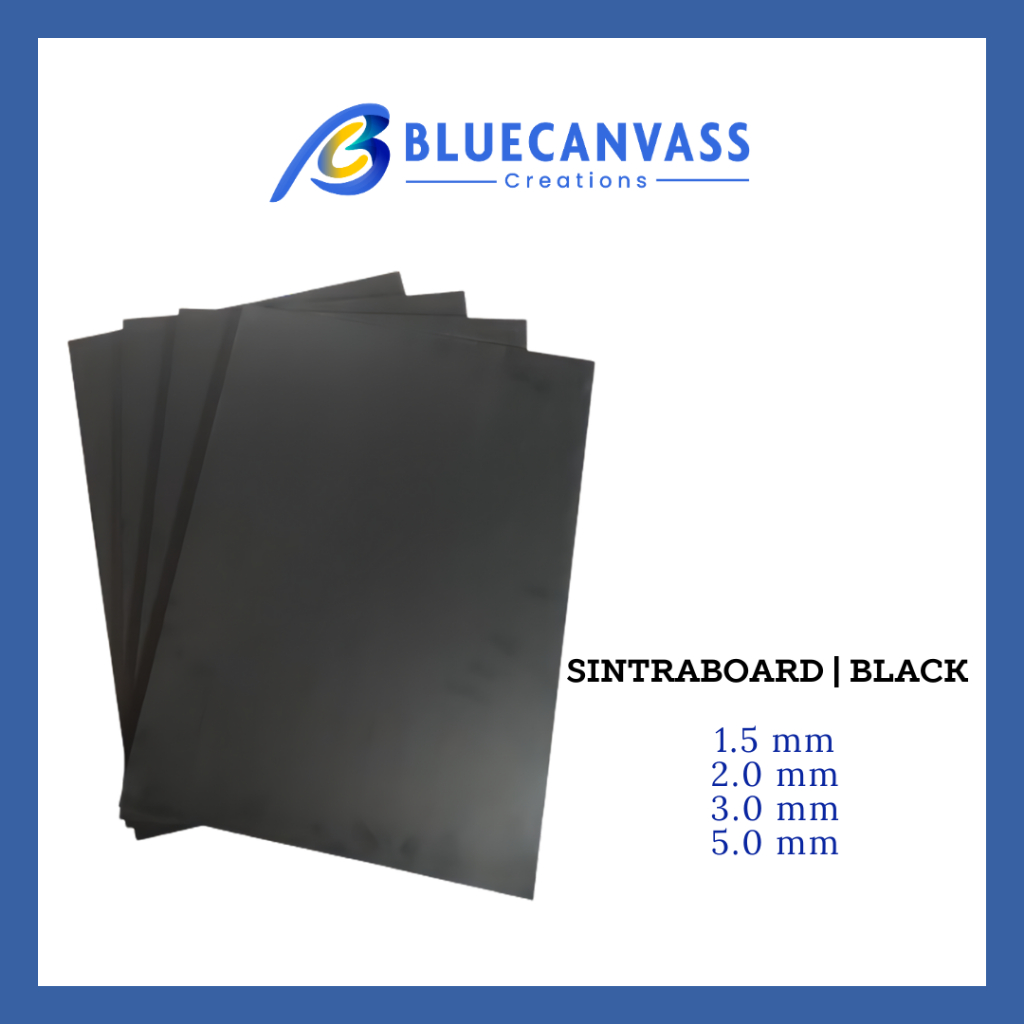 [10pcs] BLACK SINTRA BOARD A2 - 3mm | Shopee Philippines