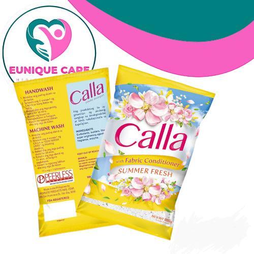 Calla Summer Fresh 800g Detergent Powder with Fabcon | Shopee Philippines