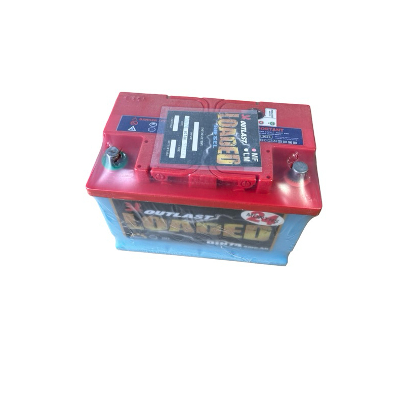 Outlast Loaded Car Battery DIN74 MF Lubog | Shopee Philippines