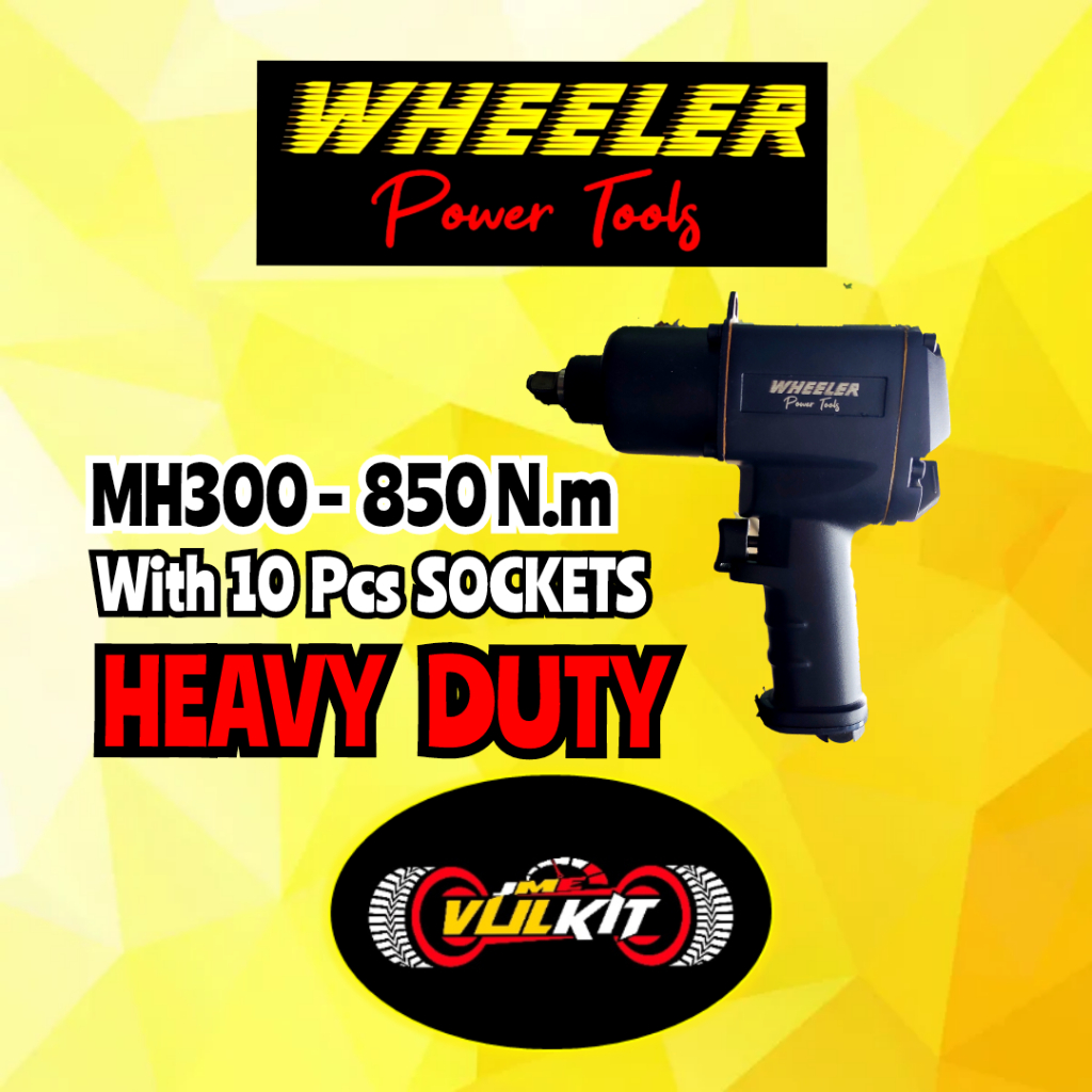 WHEELER 1/2 TWIN HAMMER IMPACT WRENCH WITH 850 N.M TORQUE POWER HEAVY ...