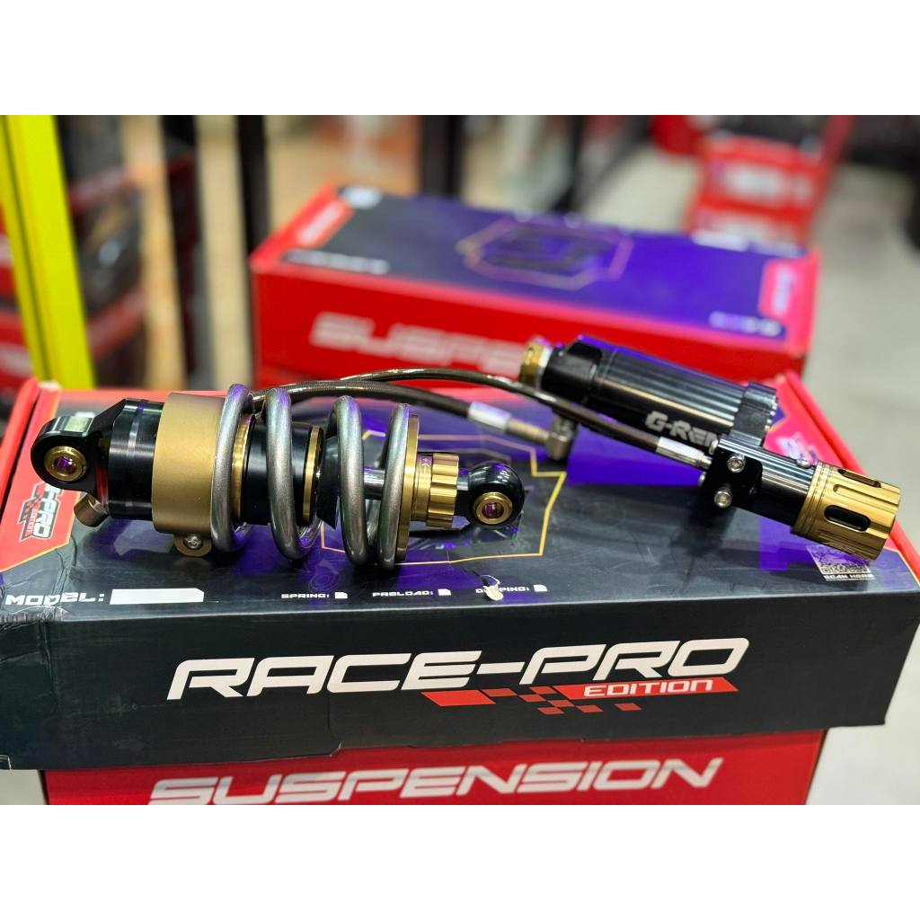 G-REN RACEPRO SHOCK FOR AEROX V1 V2 / NMAX V1 V2 / SNIPER 150 | Shopee ...