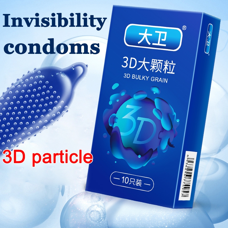 Box Durex 3D Large Particle Condom Dotted Condom For Men 10pcs 1box | Shopee Philippines