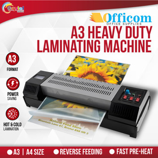 Officom Professional Laminator Machine A3 Size 330HP | Hot & Cold ...