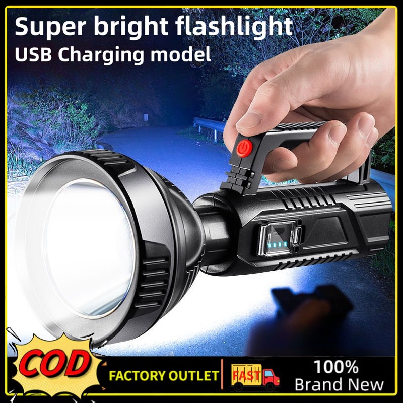 LED Long Range Search Light Spotlight Big Beam Outdoor Patrol ...
