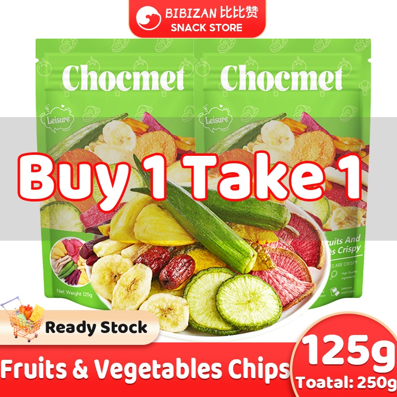 CHOCMET Buy 1 Take 1 10 in 1 Mixed Fruit And Vegetable Chips Low ...
