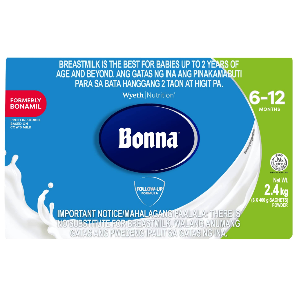 Bonna Milk Supplement 6- 12 Months 2.4kg | Shopee Philippines