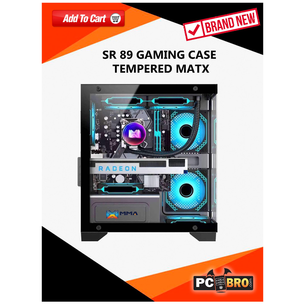 Gaming Case MMA Sr68 For Matx Itx Case | Shopee Philippines