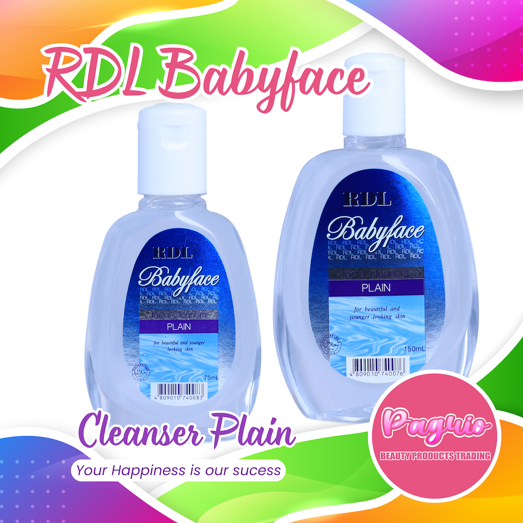 RDL Babyface Cleanser Plain Effectively deep cleanses the skin to ...