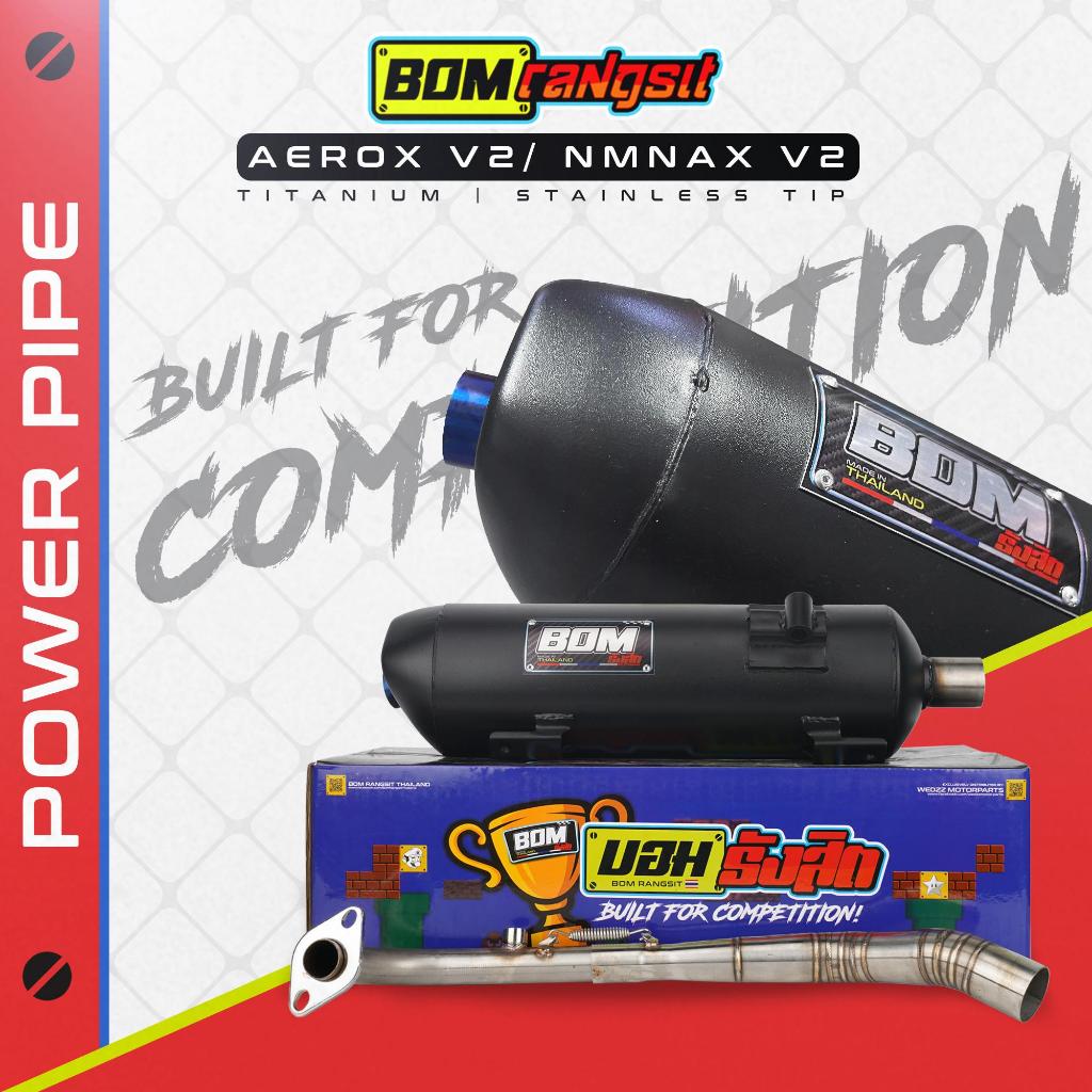 Bom Rangsit Power Pipe Exhaust System Motorcycle Parts For Yamaha And ...