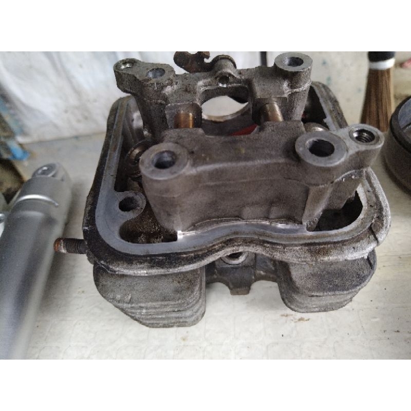 Head cylinder shell only for Skydrive 125 carb / Fi (2ND HAND) | Shopee ...
