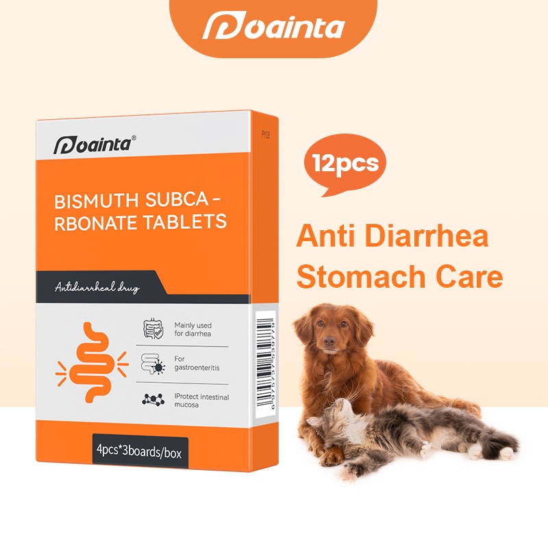 PUAINTA Pets Diarrhea Tablet For Dog and Cat Gastroenteritis Infection ...