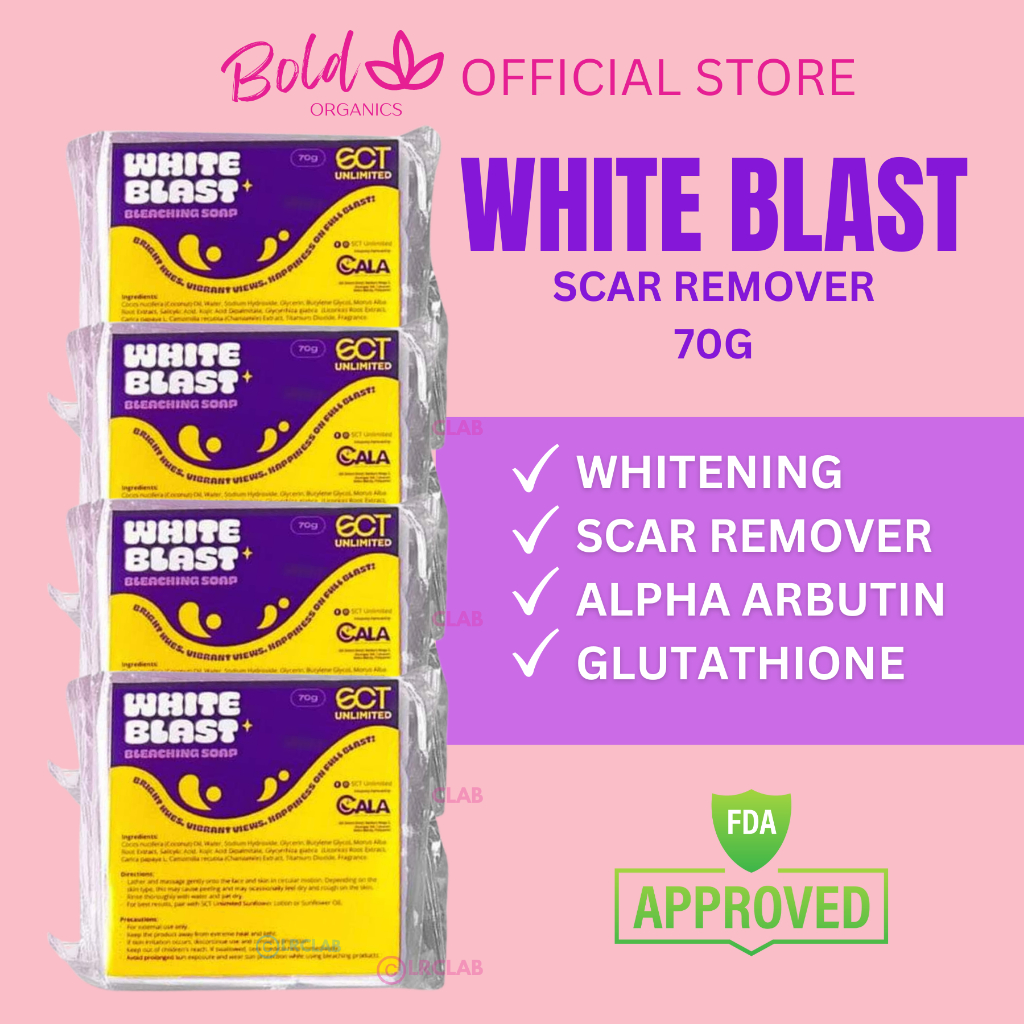 SCT UNLIMITED White Blast Soap Bleaching WITH 10X WHITENING All Skin ...