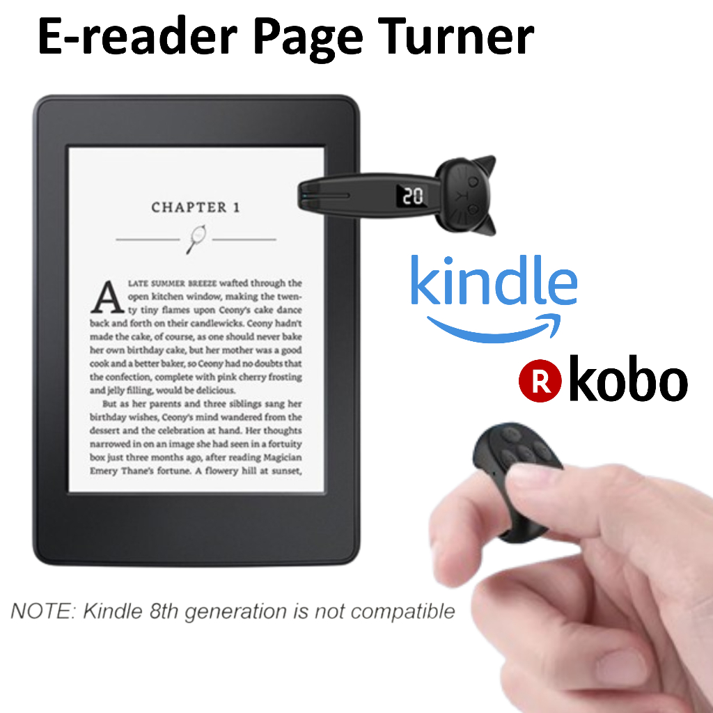 Kindle Kobo E-reader Page Turner Remote Control Clicker | Shopee ...