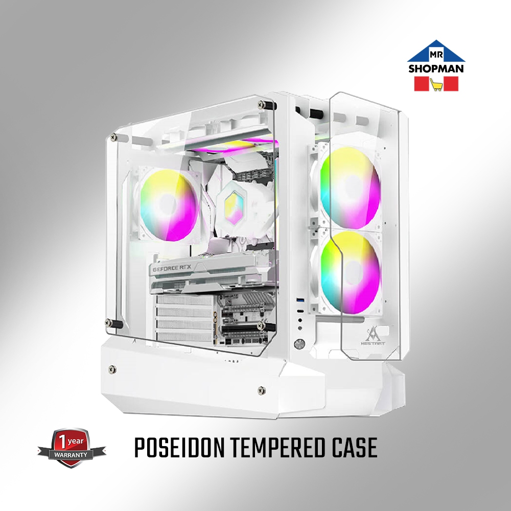 Hestart Poseidon Esports 5 Gaming PC Case Chasis | Shopee Philippines