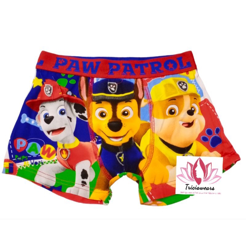 Paw Patrol Boxer Brief For Kids | Shopee Philippines