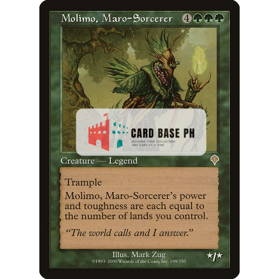 Molimo, Maro-Sorcerer - Magic the Gathering Trading Card | Shopee ...