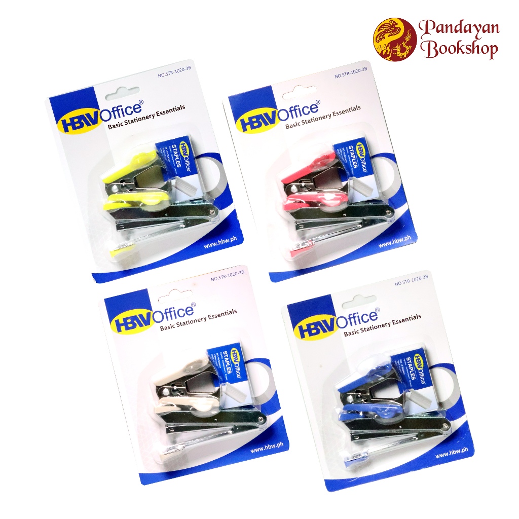 HBW Office Stapler Set STR-1020-B | Shopee Philippines