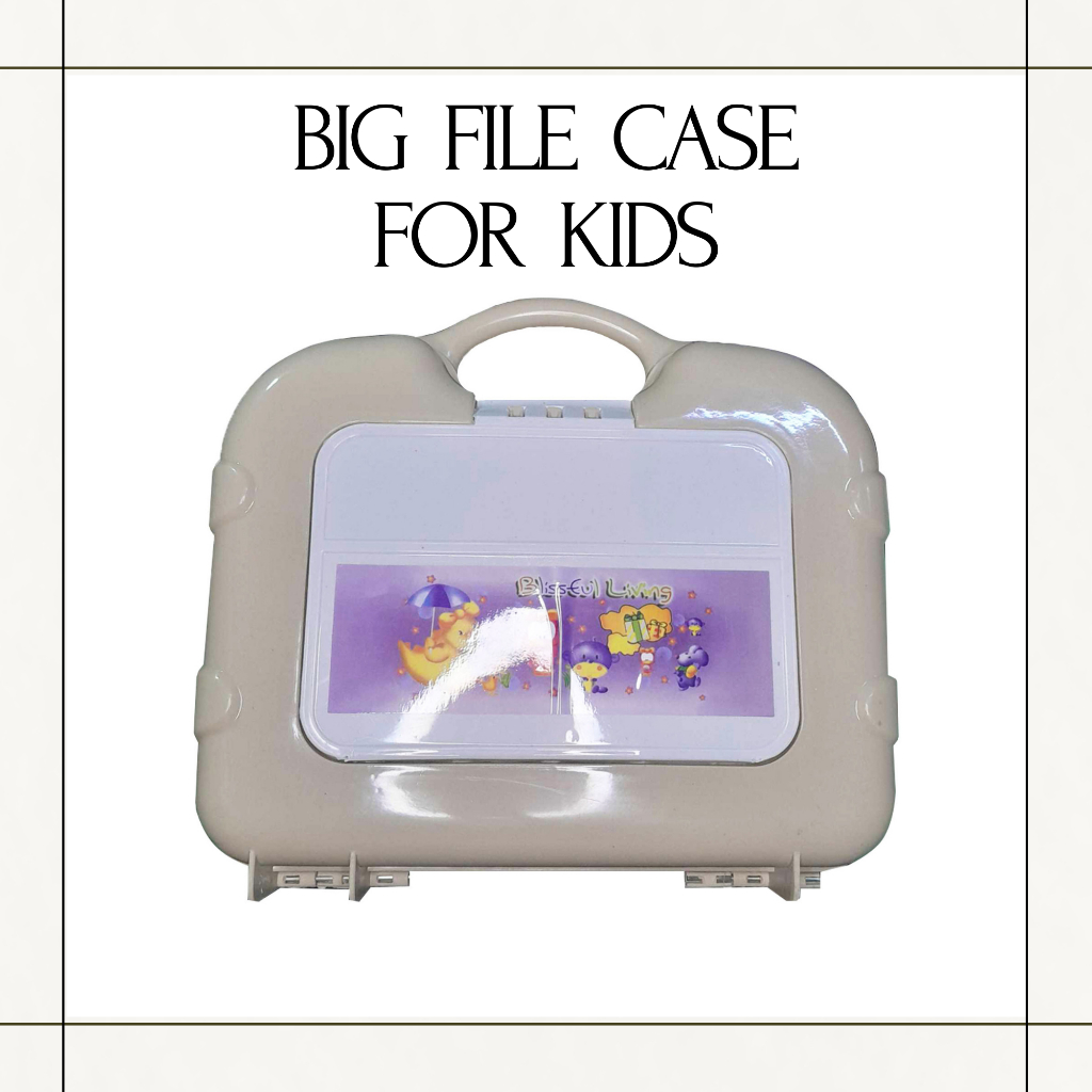 Big File Case Docs Organizer with Handle and Pen Holder (fit to short ...
