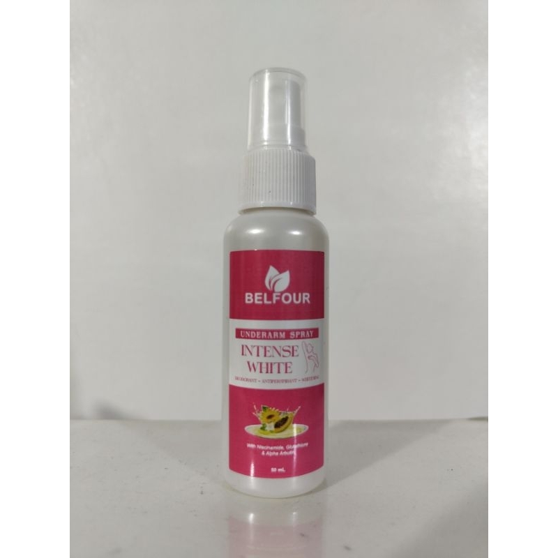 belfour underarm spray intense white 50ml | Shopee Philippines