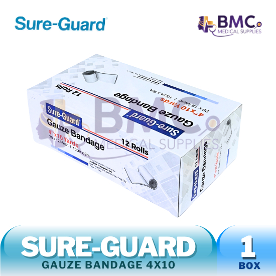 Sure-Guard Gauze Bandage All Sizes (Sold per Box | 12Rolls/Box ...