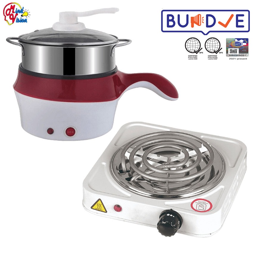 (BUNDLE) 1.2L Multi Cooker (No STEAMER / WITH Portable Electric Stove ...