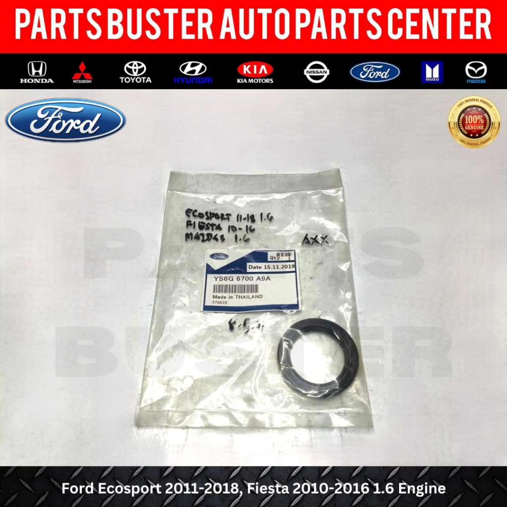 Genuine Crankshaft Oil Seal Front for Ford Ecosport 2011-2018, Fiesta ...