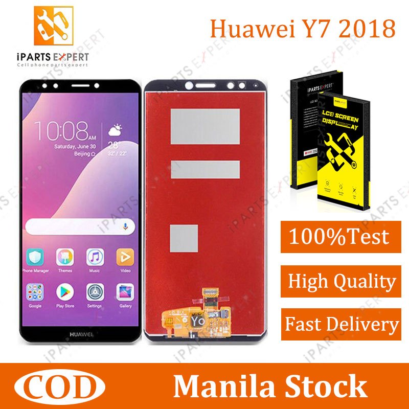 IPARTSEXPERT LCD for Huawei Y7 2018/Y7 Prime/Y7 Pro LCD Display Touch ...