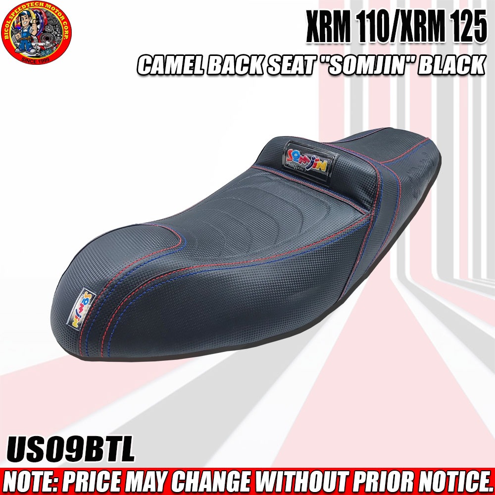 XRM110/125 CAMEL BACK SEAT "SOMJIN" BLACK (US09BTL) | Shopee Philippines
