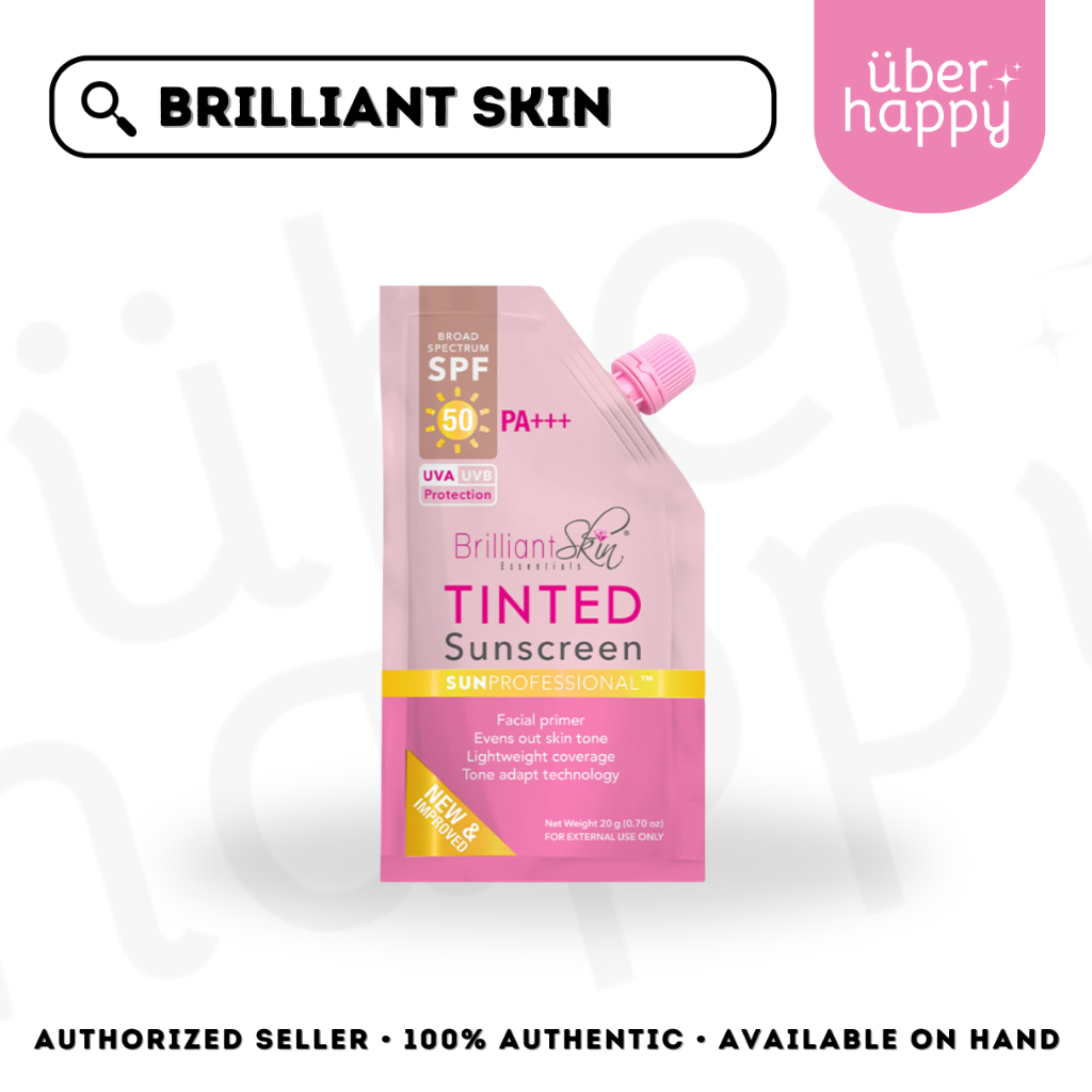 [WITH FREEBIES] Brilliant Skin Essentials | Tinted Sunscreen | Shopee ...