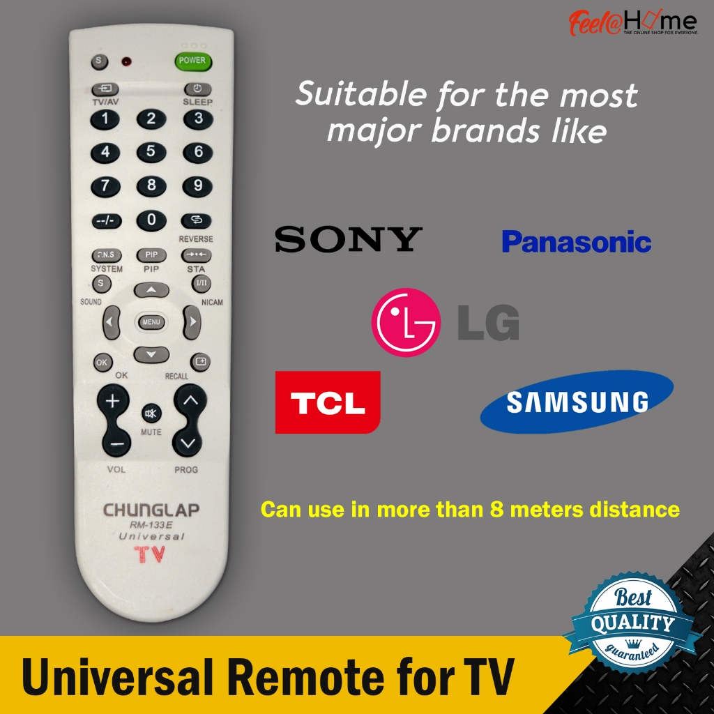 Universal Television Remote Controller | Shopee Philippines