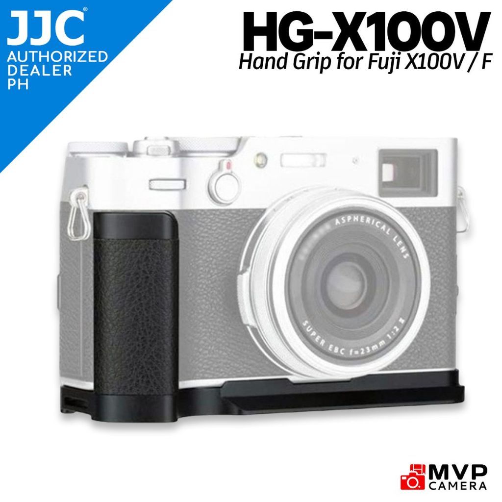 JJC HG-X100V Camera Hand Grip for Fujifilm X100V and X100F Arca Swiss Plate MVP CAMERA | Shopee ...