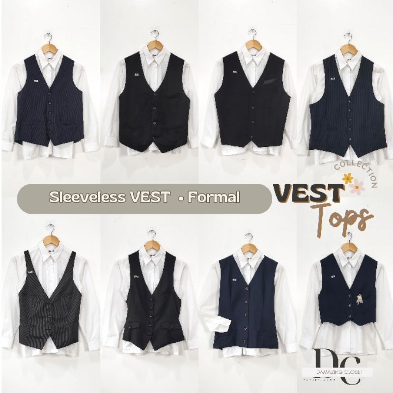 Formal Waistcoat Suit Vests • Chaleco Vests for Men (Preloved/Ukay ...