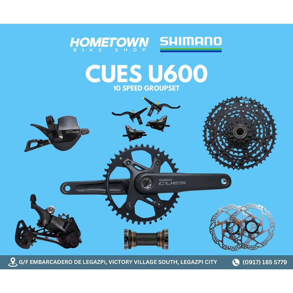 Shimano Cues U600 1x10-Speed | 1x11-Speed Groupset | Shopee Philippines