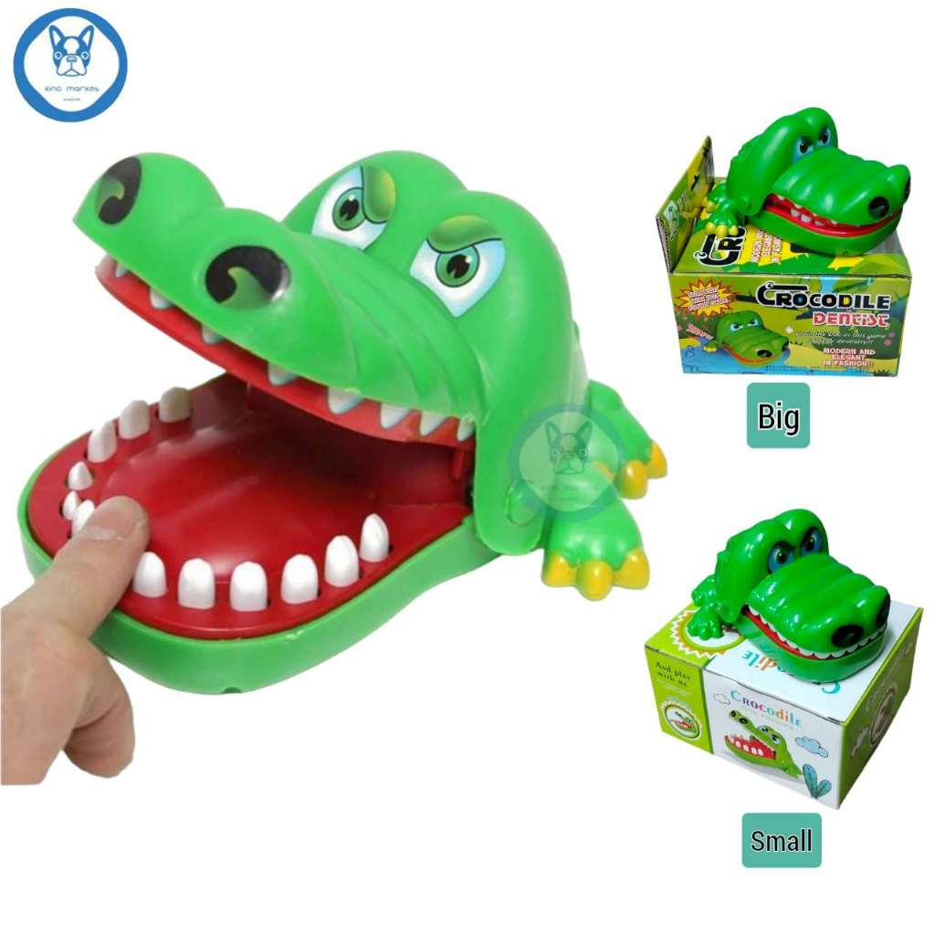 KM Crocodile Mouth Dentist Bite Finger Game Funny Toy For Kids COD ...
