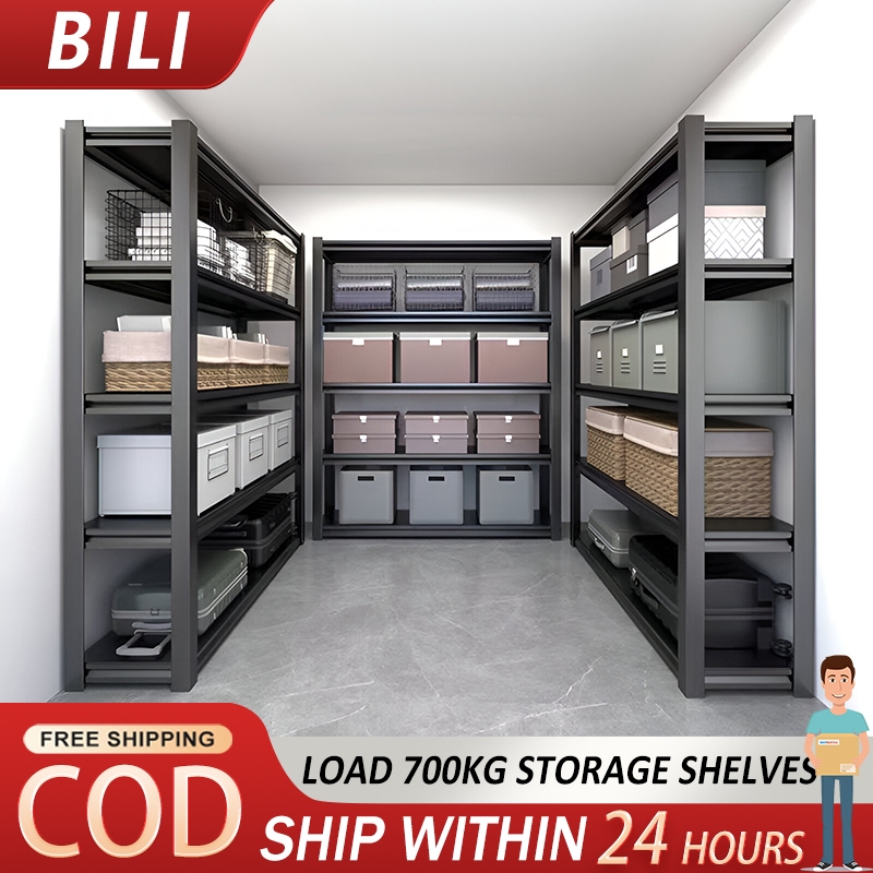 6Layer Metal Rack Organizer Layer Boltless Rack Adjustable Steel Rack ...