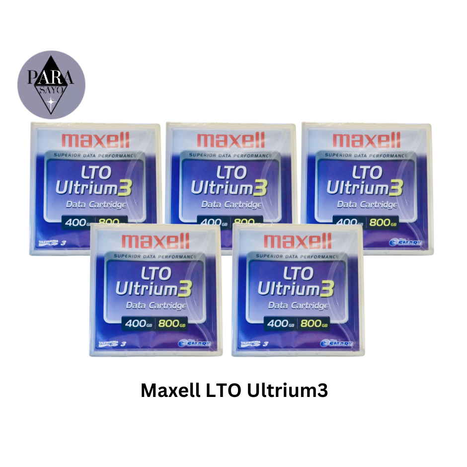 MAXELL LTO ULTRIUM 3 DATA CARTRIDGE, 400G I 800GB BUYONETAKEONE!!! | Shopee Philippines