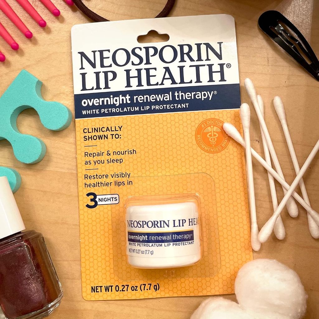 Neosporin Lip Health Overnight Renewal Therapy 0.27 Oz hydrating ...