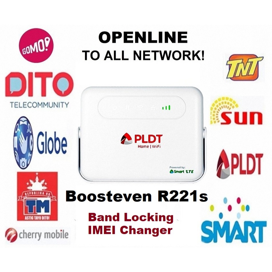 OPENLINE PLDT Home WiFi LTE-Advanced CAT6 (Boosteven R221s) | Shopee ...