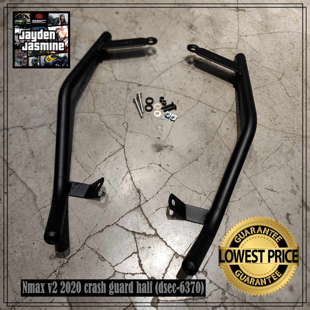 Nmax v2 2020 crash guard half (dsec-6370) | Shopee Philippines