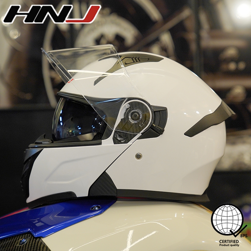HNJ 629 Modular Couple Dual Visor Helmet Full Face for Motorcycle Men ...