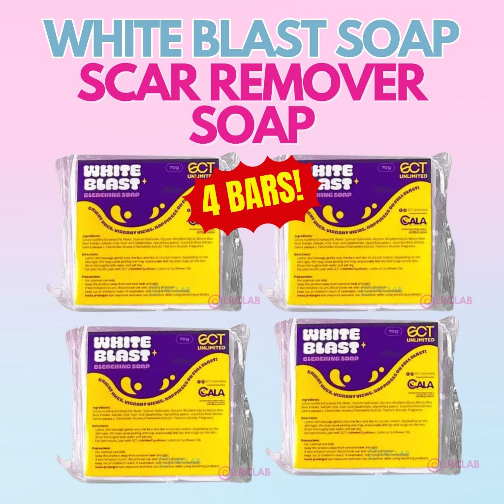 SCT Unlimited White Blast Bleaching Soap All Skin Types 70g 10x Intense ...