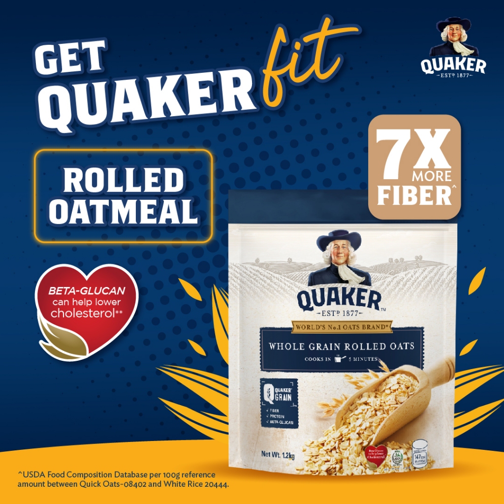 Quaker Rolled Oats 1.2kg | Shopee Philippines