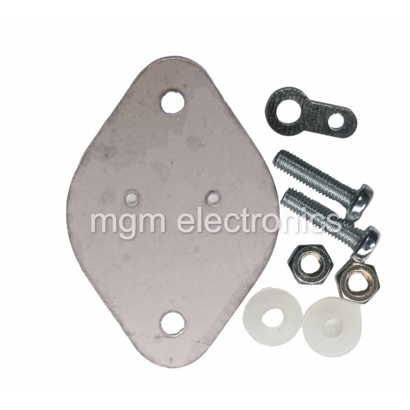 1set Mica Insulator with screws & eyelets for transistor TO-3 Metal ...