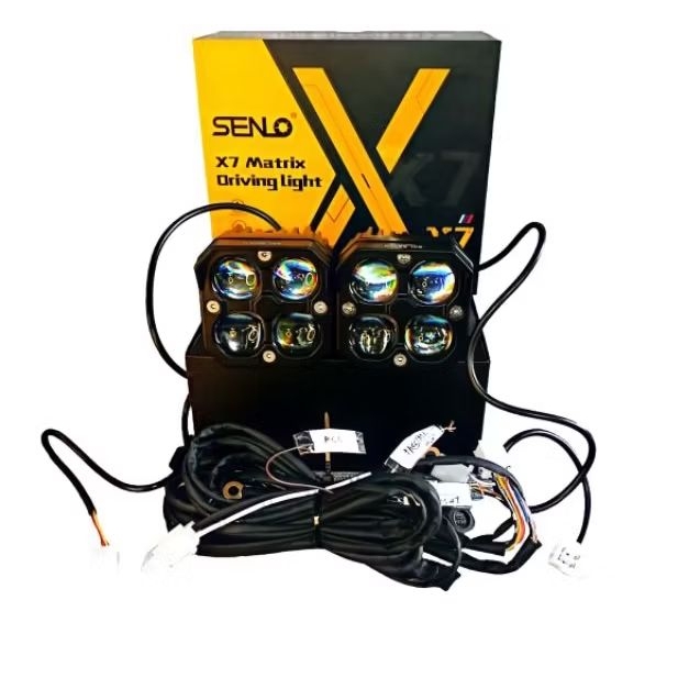 Plug & Play w/ Harness Senlo X7S Matrix Driving Light V3 | 85 Watts | 1 ...